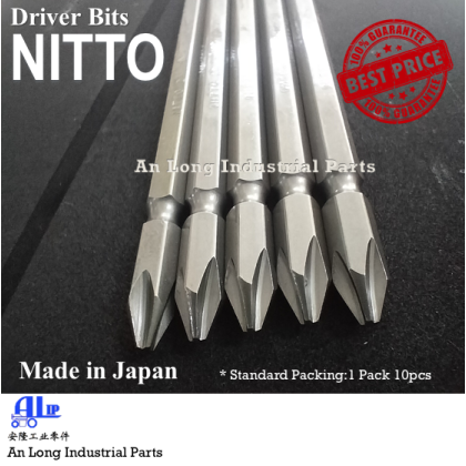 [Ready Stock] Nitto Seiko Driver Bits (Made in Japan)